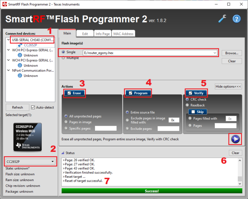 Serial bootloader (SBL) on CC2652 or CC1352 – Zigbee Hobbyist. Rock Pi ...